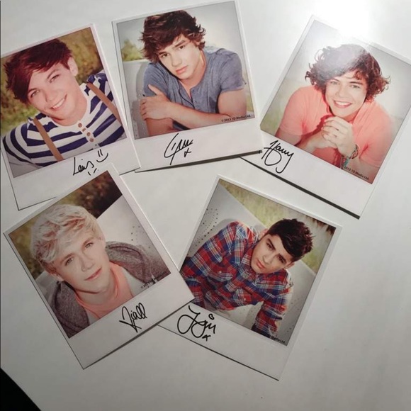 Other | One Direction Polaroids Individual | Poshmark